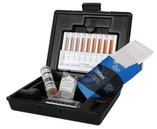 Iron (total and soluble) CHEMets® Visual Test Kit - 0-1 & 1-10 ppm ...