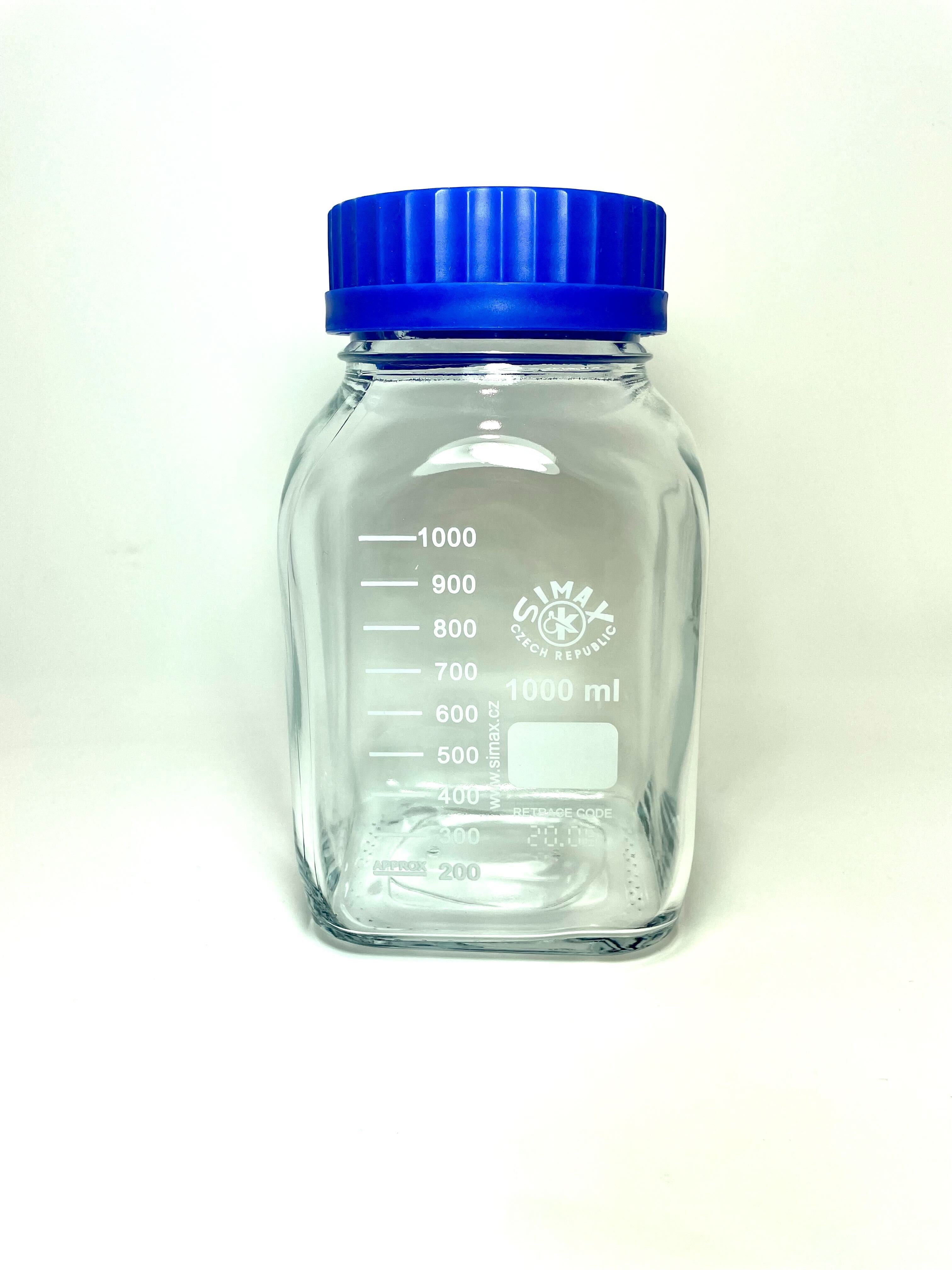 Graduated Media Bottle - GL80 Cap – Cambridge Environmental Products, Inc.